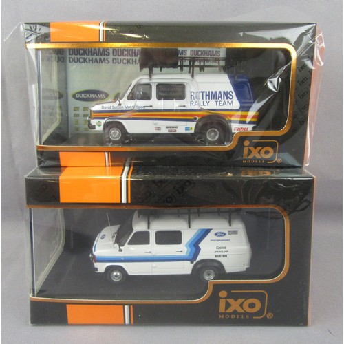 IXO 1:43 Ford Transit Rally Support Vans, RAC270X ‘Rothmans’ and ...
