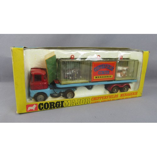 CORGI TOYS 1139 “CHIPPERFIELD’S CIRCUS” Scammell Handyman Menagerie ...