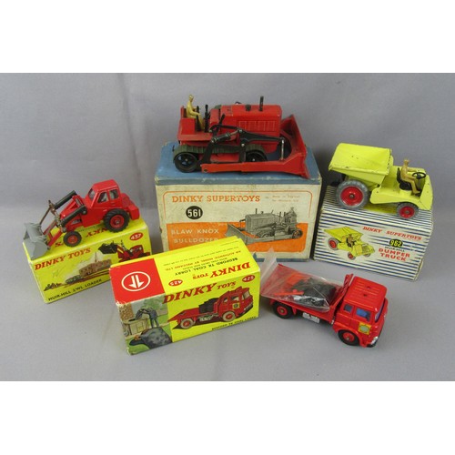 DINKY TOYS 425 Bedford TK Coal Lorry, 437 Muir Hill 2/wl Loader, 962 ...