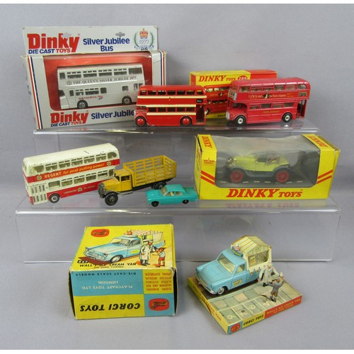CORGI 447 Ford Thames Ice-Cream Van "Wall's", Near Mint Plus (requires ...