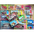 FALLER HO scale 16 x railway-related Plastic Kits to include: Station ...