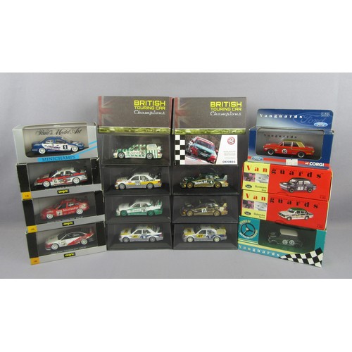 1:43 TOURING CARS, BTCC / DTM to include Onyx, Vanguards, Minichamps and others. Near Mint to Mint i