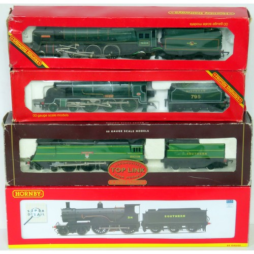 HORNBY 00 gauge Steam Locos comprising: R2829 Class T9 4-4-0 Loco and ...