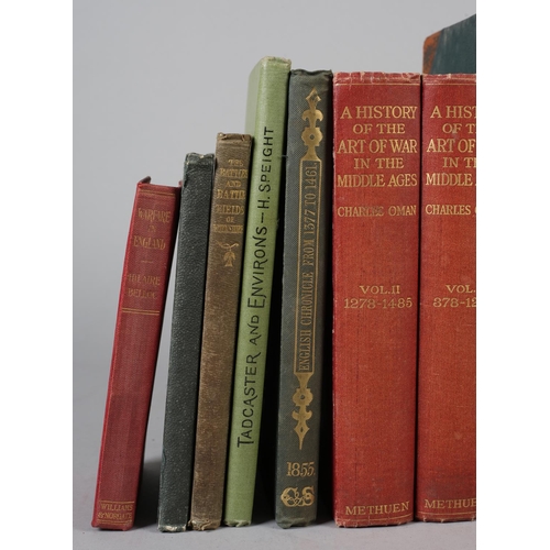 WHEATER F; THE HISTORY OF SHERBURN AND CAWOOD, 1865, blue cloth ...