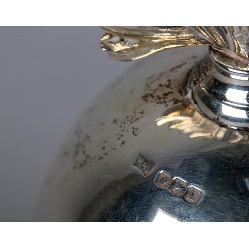 A GEORGE V SILVER CIGAR LIGHTER by Walker & Hall, Sheffield 1927, of ...