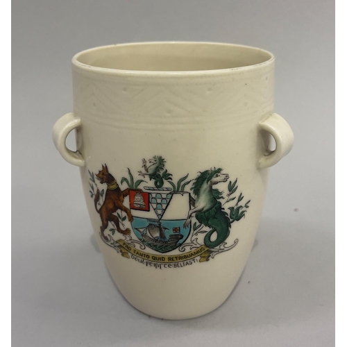 A W. H. Goss porcelain model of Celtic Cinerary Urn Found at Gerrans ...