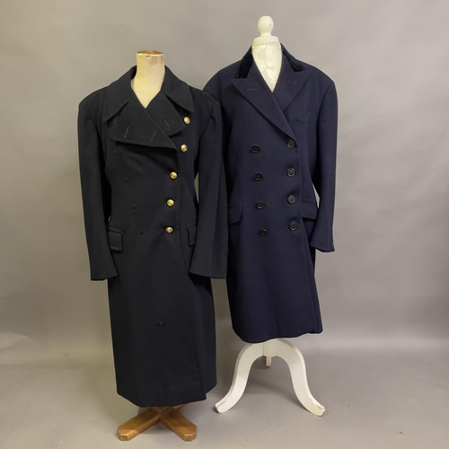 Vintage Naval overcoat plus others: The first with rank stripes on the ...