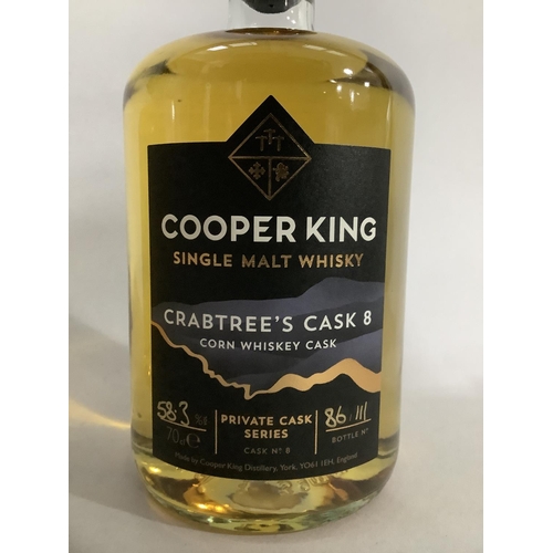 WHISKY: COOPER KING PRIVATE CASK SERIES Limited Edition Single Malt ...