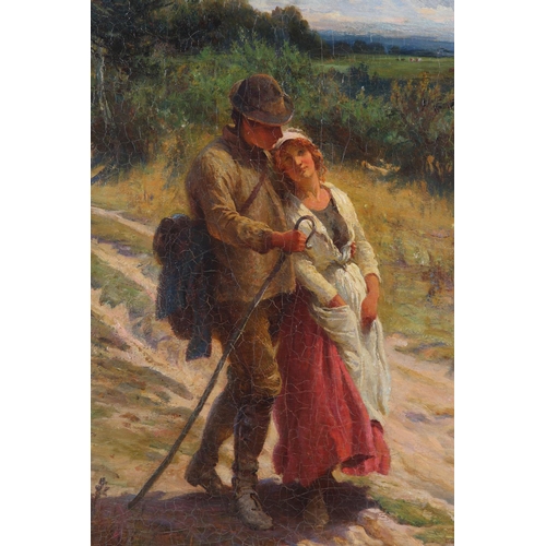 HORACE HENRY CAUTY (1846-1909) 'It was a Lover and his Lass', Exhibited ...