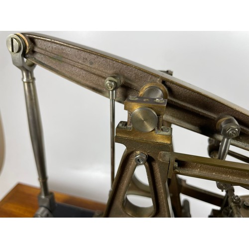 A live steam Vulcan Beam Engine model made to Edgar T Westbury's Design ...