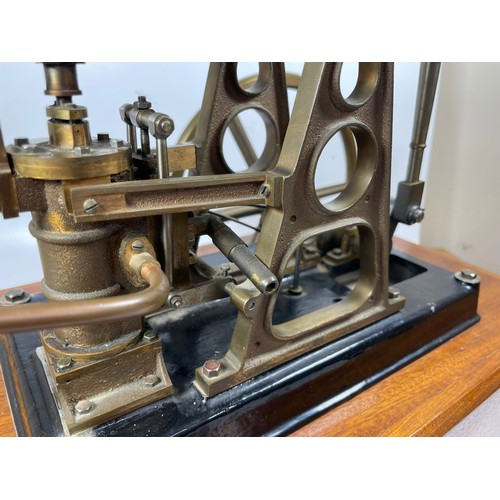 A live steam Vulcan Beam Engine model made to Edgar T Westbury's Design ...