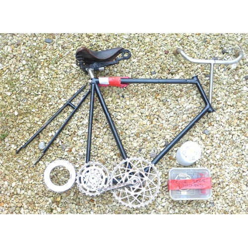 A circa 1900 Spur Gear Bicycle variously referred to as a Gear-to-Gear ...