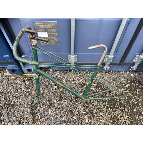 Royal Star Badged Cross Frame Bicycle Frame. This Item Cannot Be Shipped.