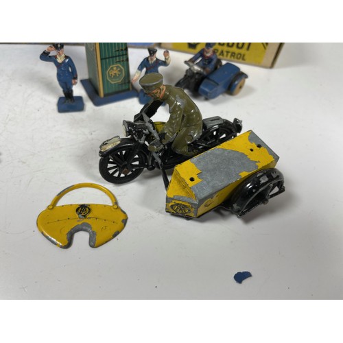 Selection of Motorcycle Die Cast Models. Budgie TT Racer, Dinky RAC ...