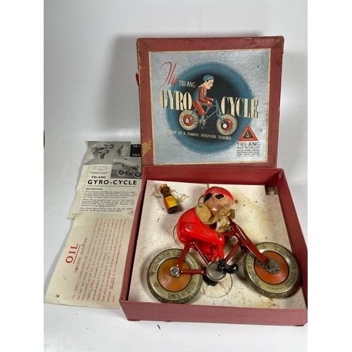 Triang Gyro Cycle in original box, with instructions and oil bottle ...