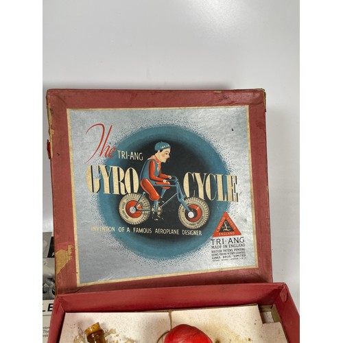 Triang Gyro Cycle in original box, with instructions and oil bottle ...