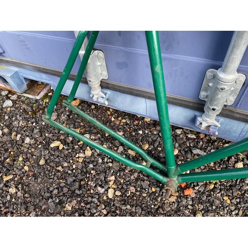 Raleigh Cross Frame 26" Gents with steering tensioner. This lot cannot ...