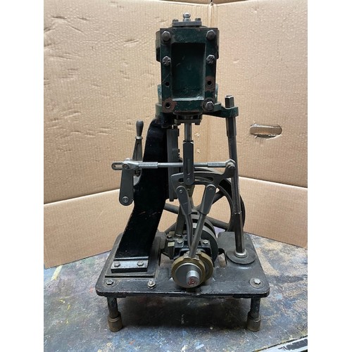 Vertical Steam Engine, Appearing Complete But Needing Some Finishing ...