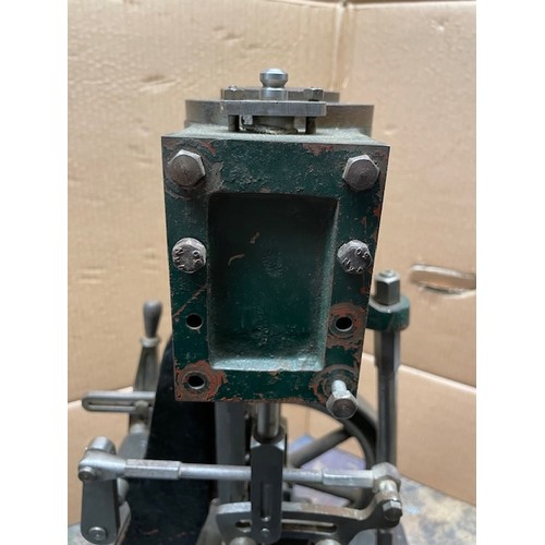 Vertical Steam Engine, Appearing Complete But Needing Some Finishing ...