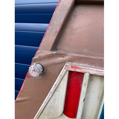 A Fairground Roll Down Game Panel From A Round Stall, Attractively ...