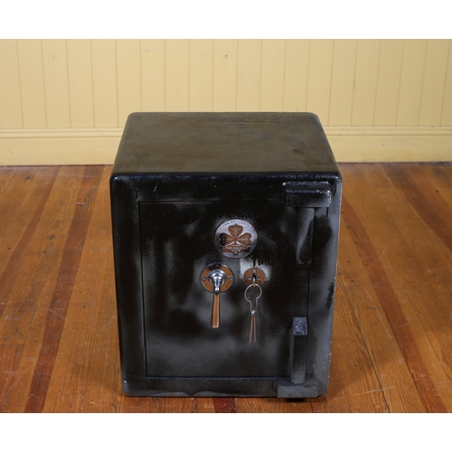 A CHUBB SAFE bears plaque 'Supplied by Chubb Dublin Thief and Fire ...