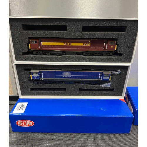 HELJAN DIESEL LOCOMOTIVE, boxed together with one other Heljan model, boxed