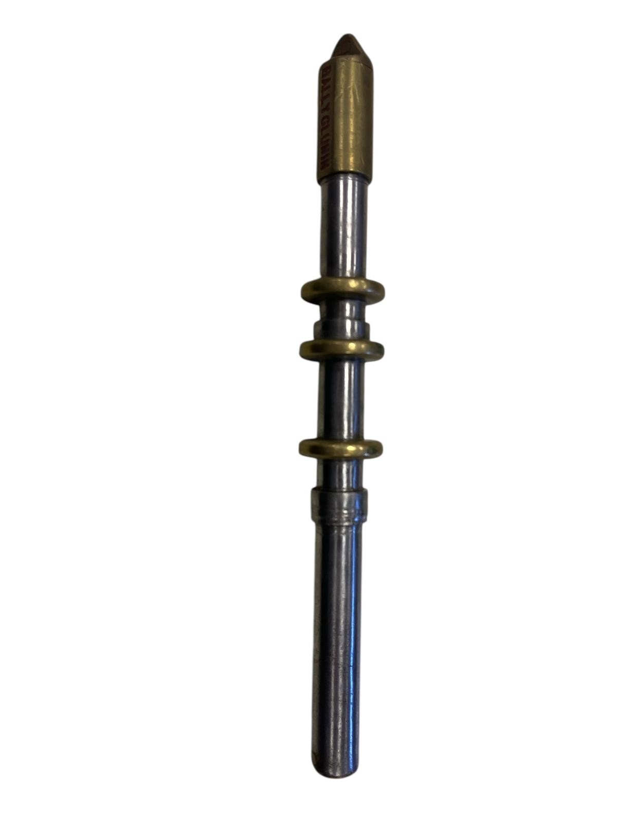 A MINIATURE TRAIN STAFF inscribed 'Ballyglunin and Tuam' Approx. 23.5cm (l)