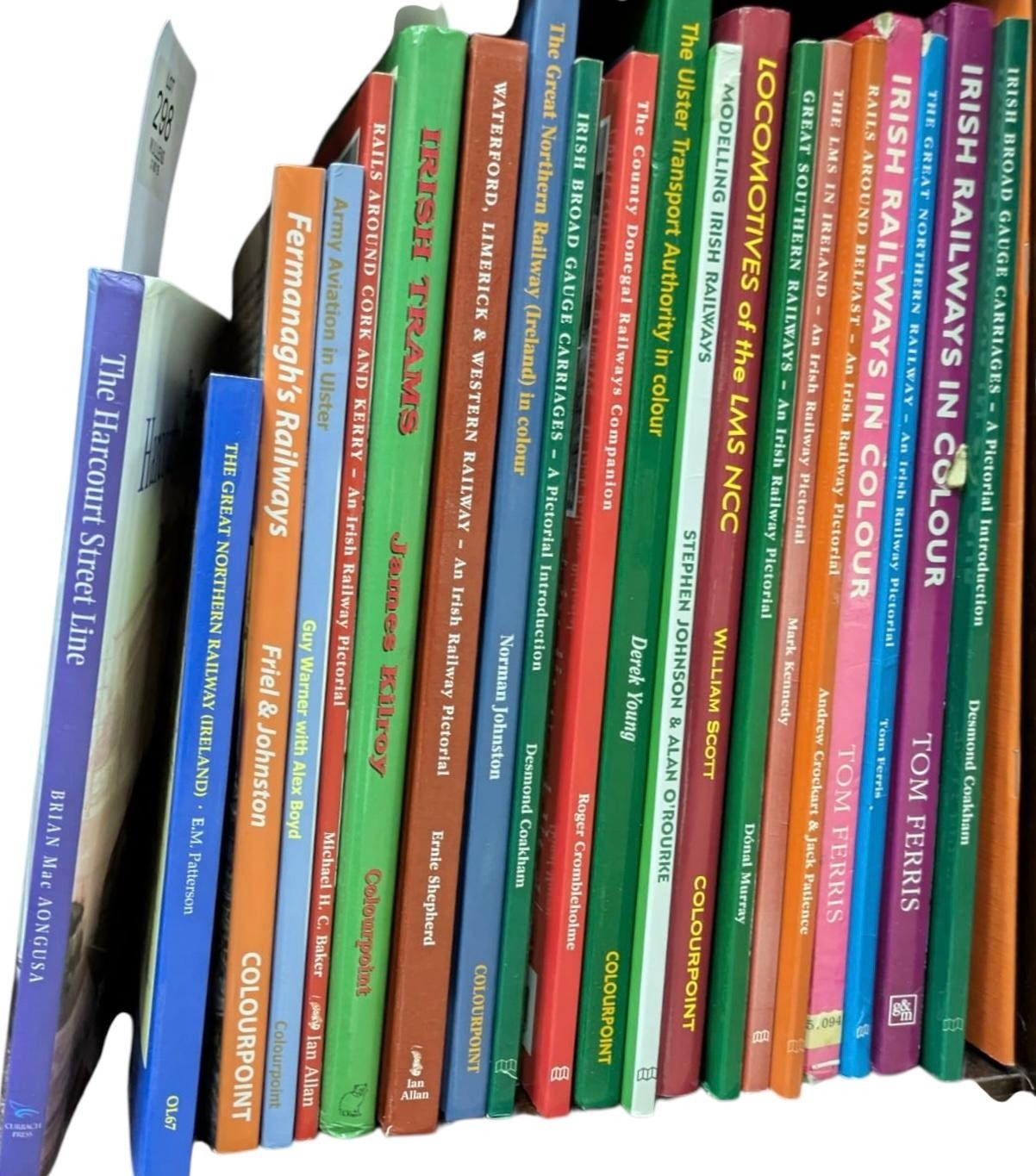 THE HARCOURT STREET LINE by Brian Mac Aongusa Dublin 2003 together with ...