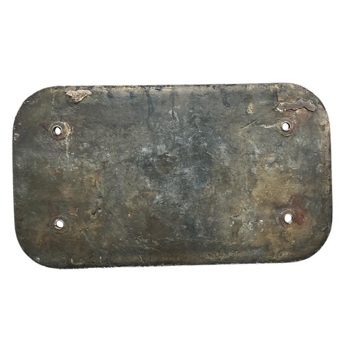 LOCOMOTIVE CABSIDE NUMBER PLATE 19 25cm (h) x 43cm (w)