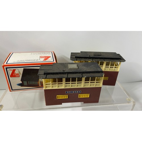 Quantity of HO Trackside Buildings and items including Fire Station ...