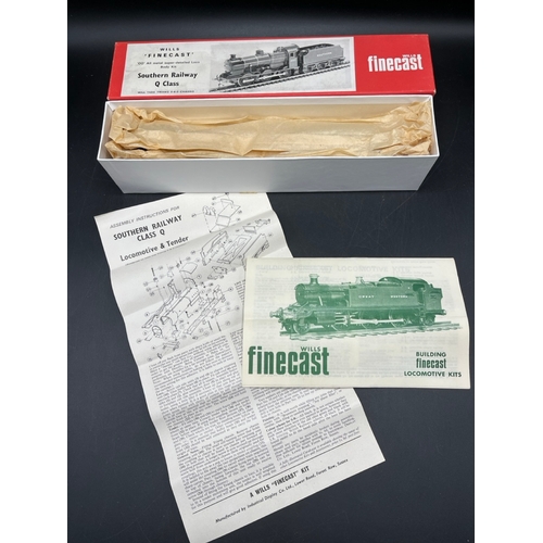 Five OO gauge un-made and as factory packed metal kits from Wills ...
