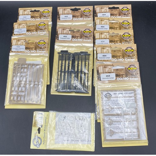 36 Ratio Plastic Models Railway Kits - Trackside Series (1500g) 5 x 492 ...