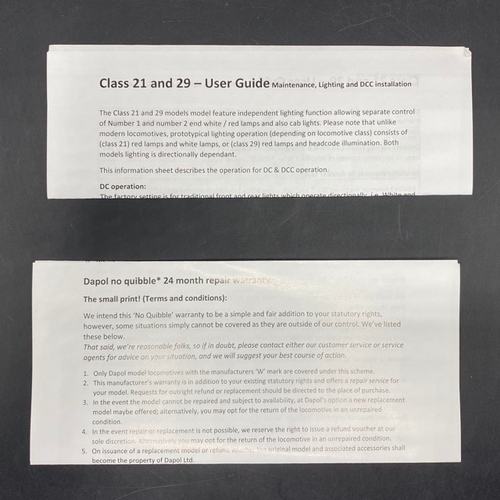 Dapol 4D-014-003 Class 29 D6107 in BR blue - as New (900g) Not tested ...