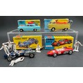 Four boxed Corgi vehicles (450g) Corgi 236 Motor School Car Austin A60 ...