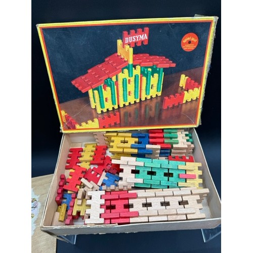 Vintage Grossblock-baukasten & Dusyma construction sets. Made in ...