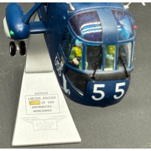 4 Corgi Aviation Archive Helicopters (Scale 1:72) (3950g) Includes ...