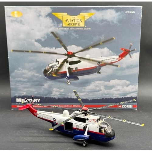 4 Corgi Aviation Archive Helicopters (Scale 1:72) (3950g) Includes ...