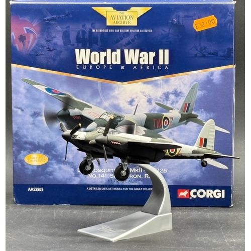 9 Corgi Aviation Archive Planes (Scale 1:72) 4 'As New' (3950g ...