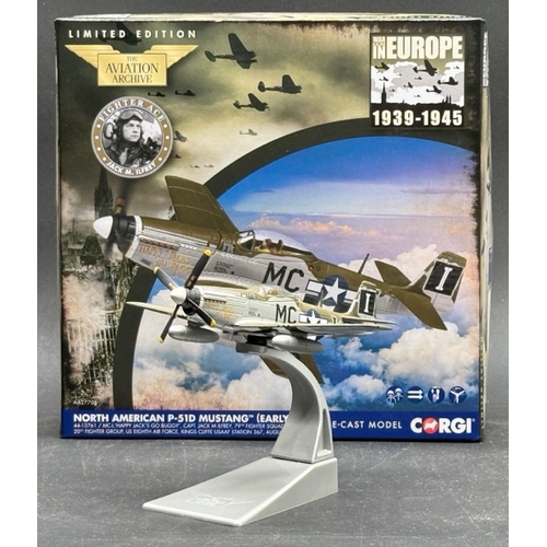 9 Corgi Aviation Archive Planes (Scale 1:72) 4 'As New' (3950g ...