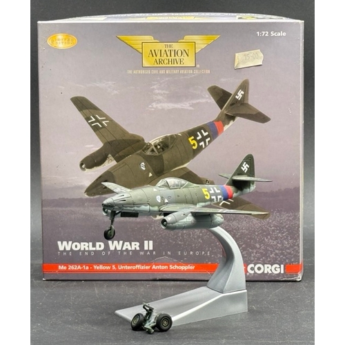 9 Corgi Aviation Archive Planes (Scale 1:72) 4 'As New' (3950g ...