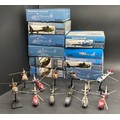 12 72 Aviation Die-Cast Metal Helicopters, 10 boxed (2450g) Models have ...