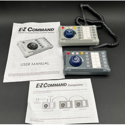 4 DCC controllers from Bachmann, Roco (2), Fleischmann and EZ Command Dynamics wireless DCC digital