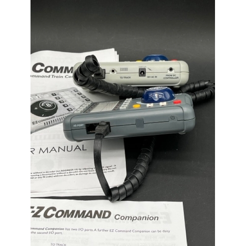 4 DCC controllers from Bachmann, Roco (2), Fleischmann and EZ Command Dynamics wireless DCC digital