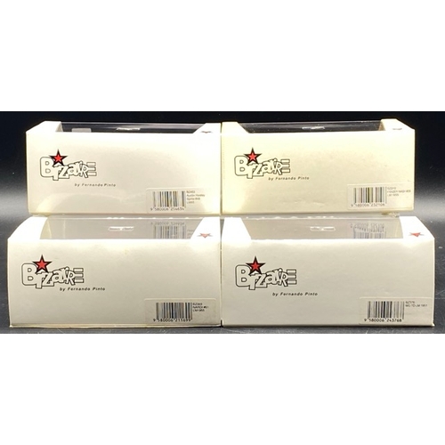 4 Bizarre by Spark 1/43 scale model racing cars (500g) Includes ...