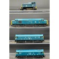 Four OO Hornby Diesel Locomotives - 2 Tested Runners (900g) Hornby R068 ...