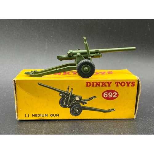 Dinky Toys military vehicle collection (9), five in original boxes ...