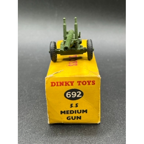 Dinky Toys military vehicle collection (9), five in original boxes ...