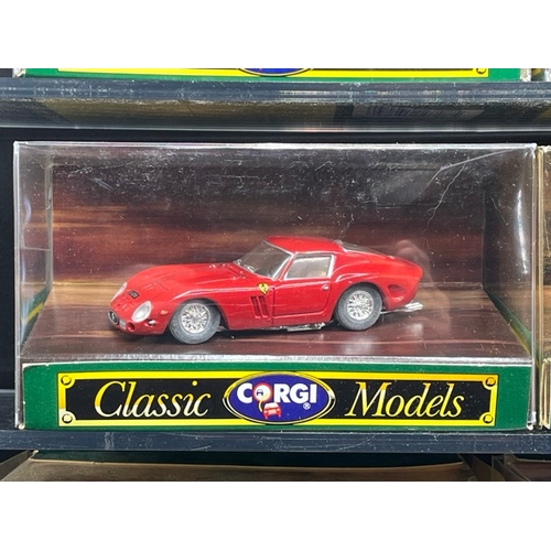 16 Classic Corgi Models appearing undisturbed from packaging, six ...