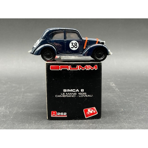 7 1:43 scale Racing cars and Support vehicles with boxes (1300g) Bang ...