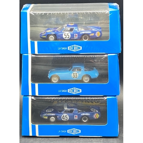21 1:43 Scale Race Cars (3500g) Includes:- 3 Solido 3 Gordini 4 Max ...